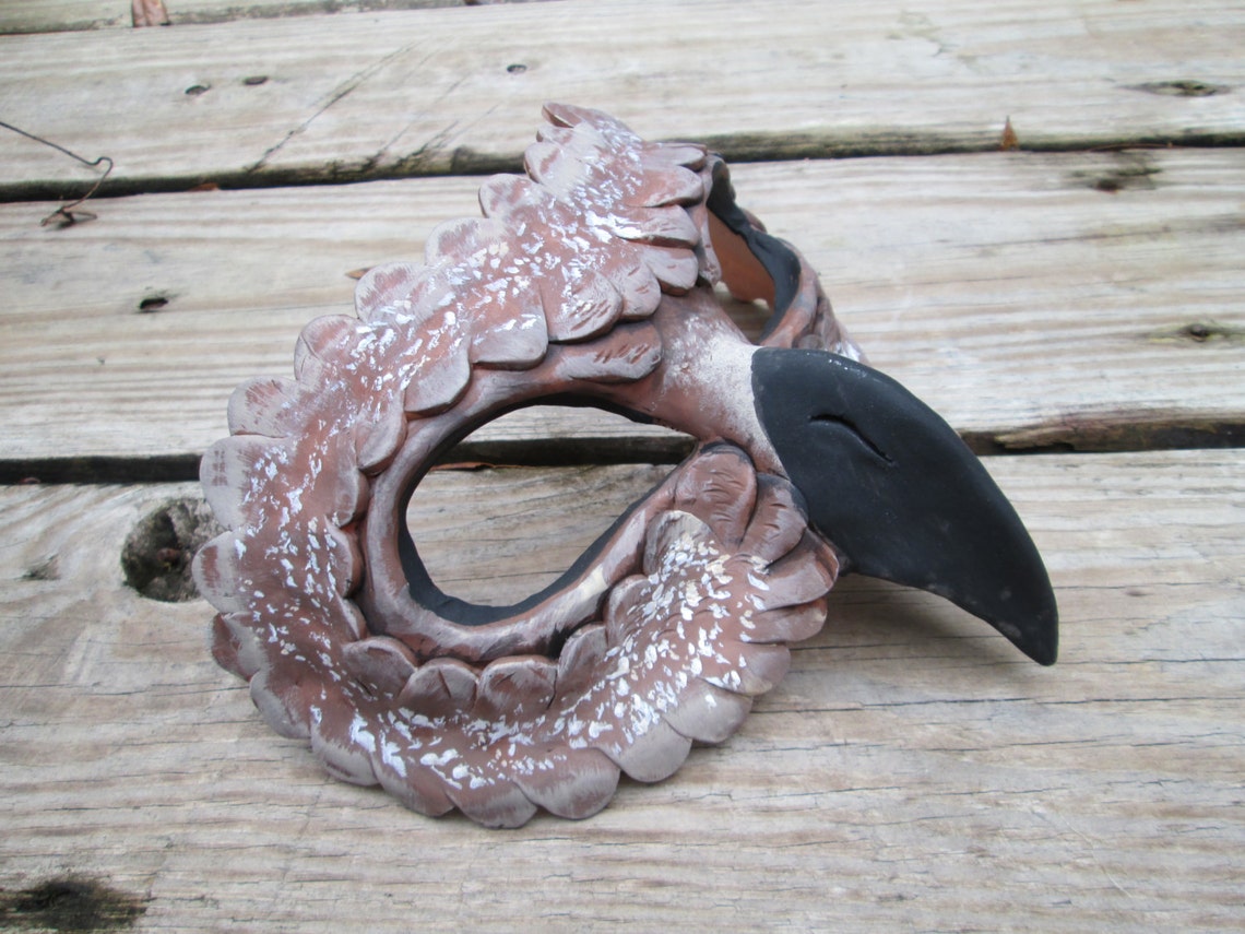 Falcon Costume Mask Fantasy Masquerade Mask Costume Mask - Etsy
