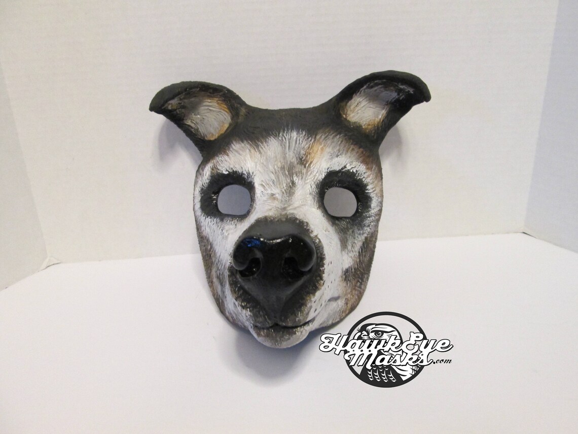 Greyhound Dog Costume Mask Sculpture Animal Art Cute Dog - Etsy