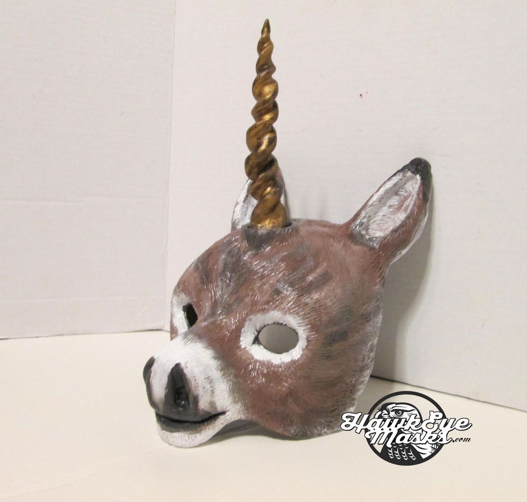 Cute Burro, Donkey Mask, Horned Burro, No Horn Option, Masquerade Ball ...