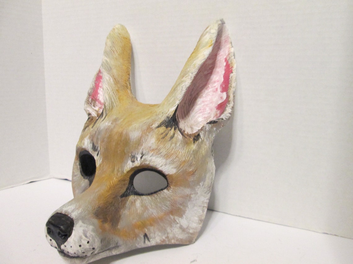 Fennec Fox, Animal Spirit Mask, Zootopia Cosplay, Hand Painted ...