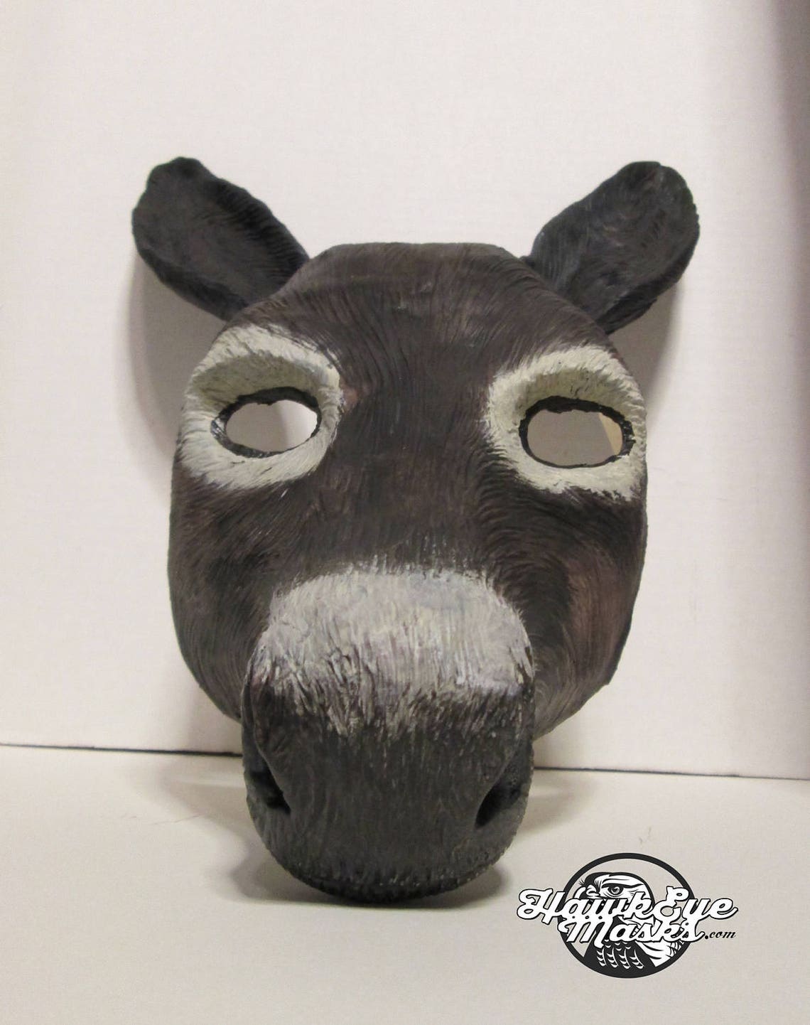 Donkey Mask Realistic Costume Animal Mask Made to Order - Etsy