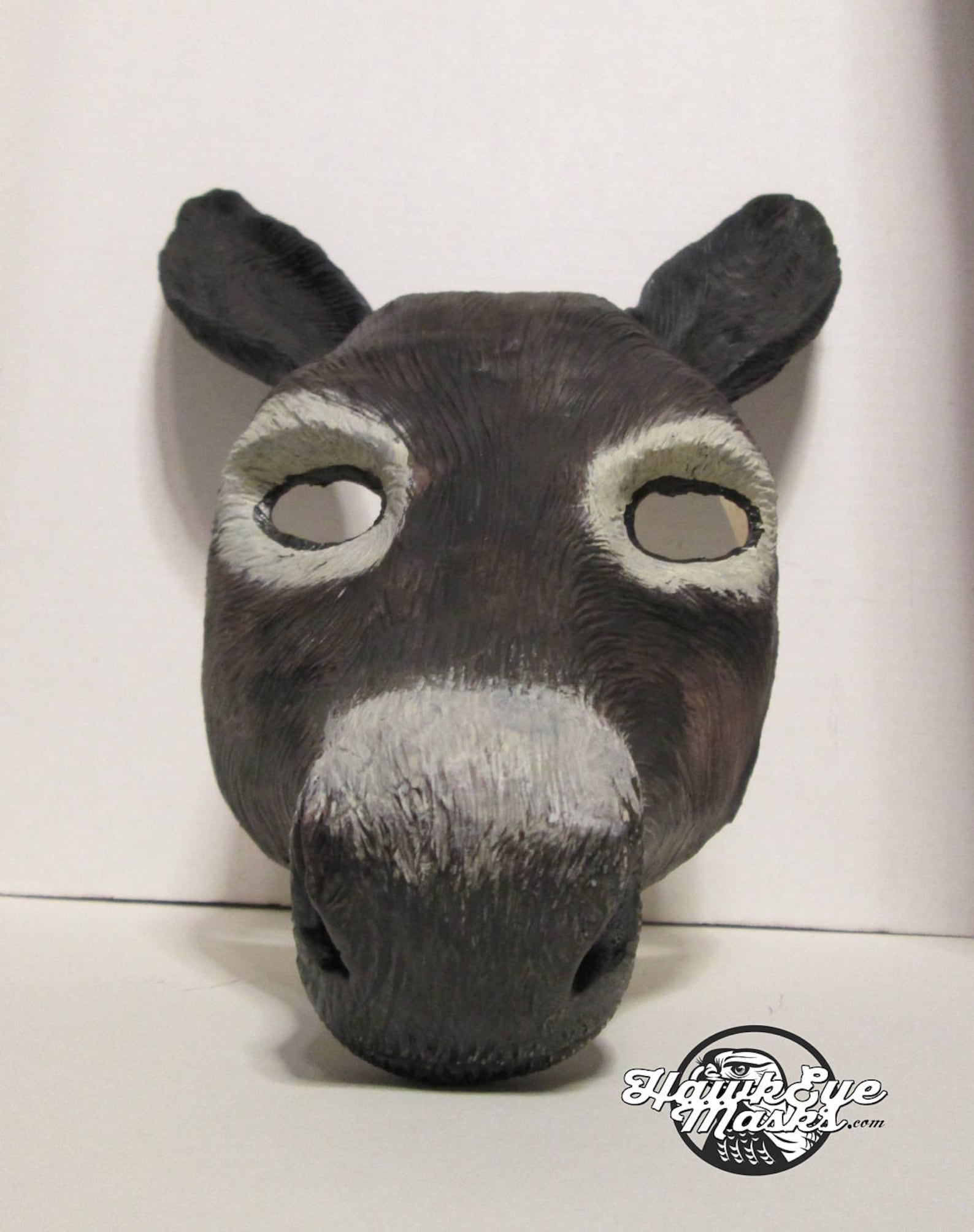 Donkey Mask Realistic Costume Animal Mask Made to Order - Etsy