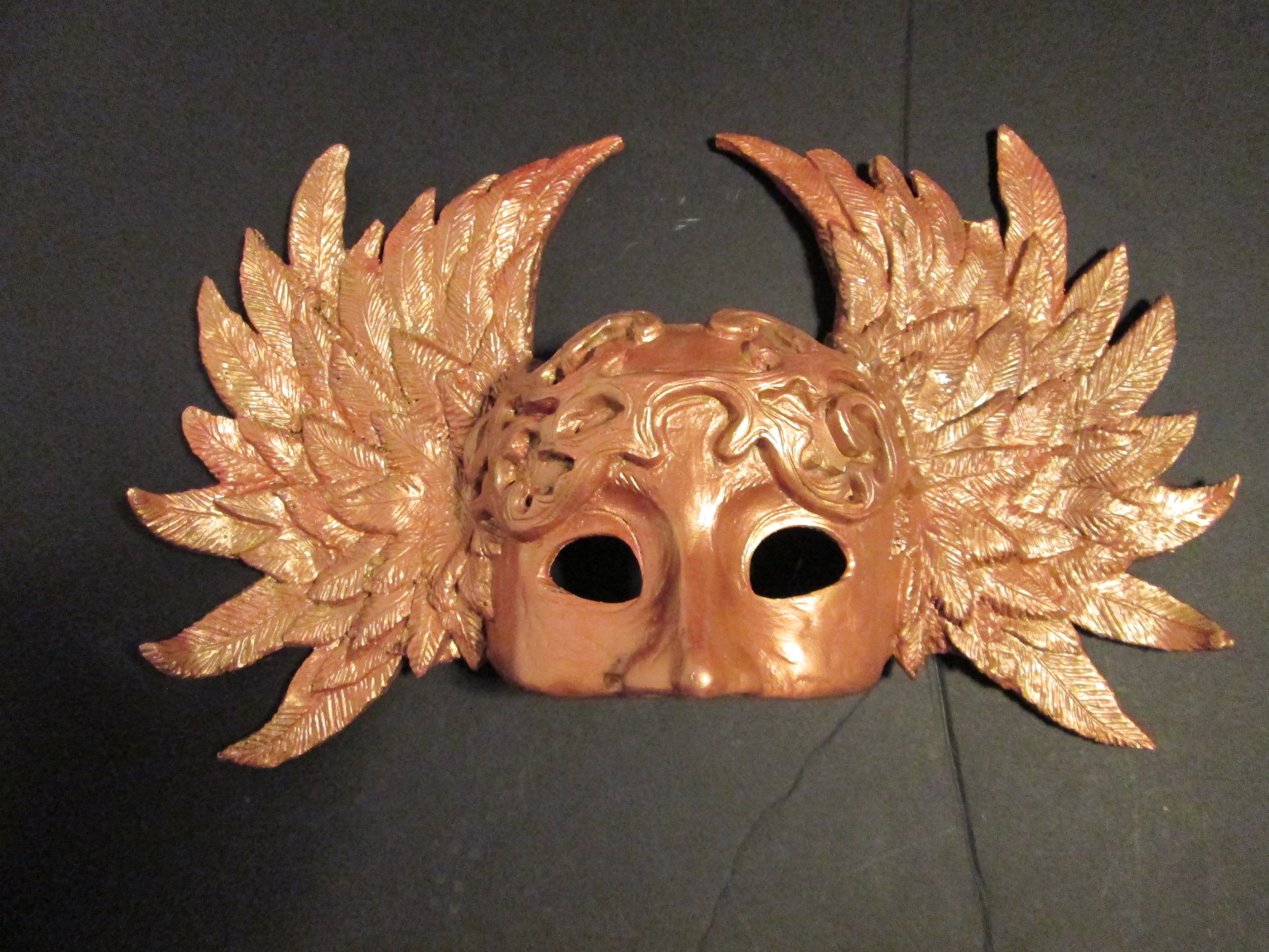 Archangel Valkyrie Masquerade Mask Winged Mask | Etsy
