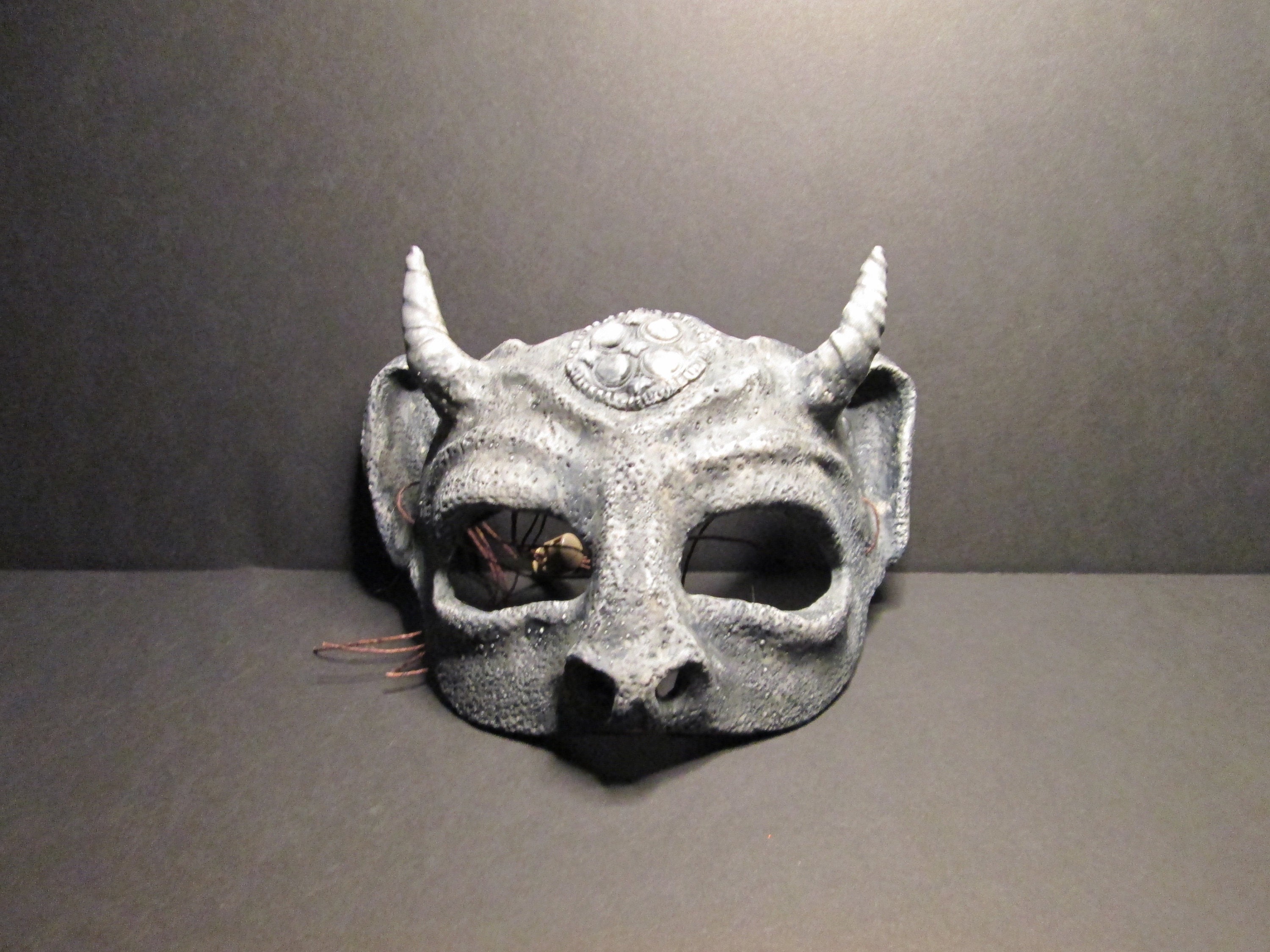 Gargoyle Mask Notre Dame Masquerade Mask Medieval Horned - Etsy UK