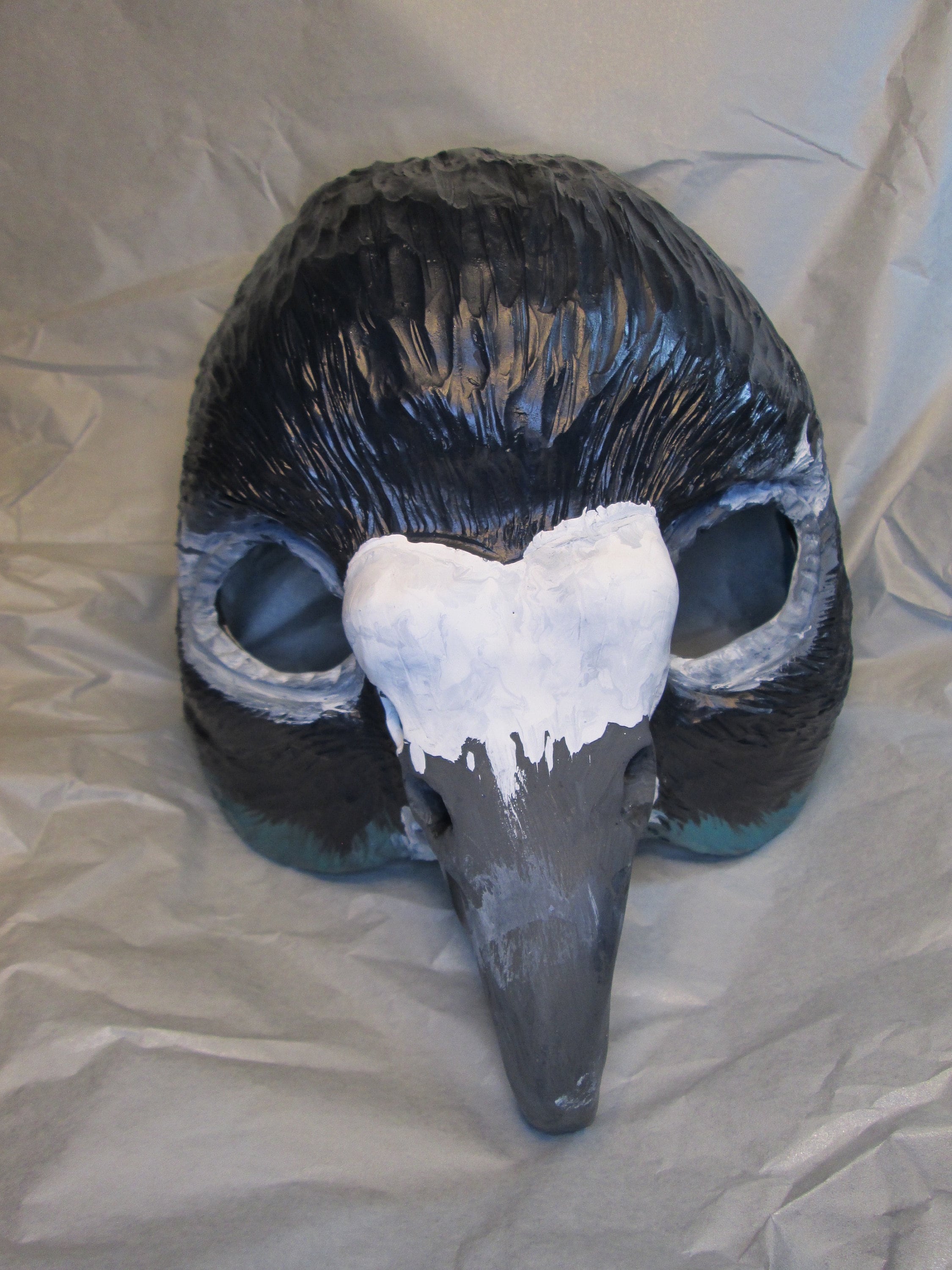 Pigeon Mask Masquerade Mask Bird Mask Hand Painted Mask | Etsy