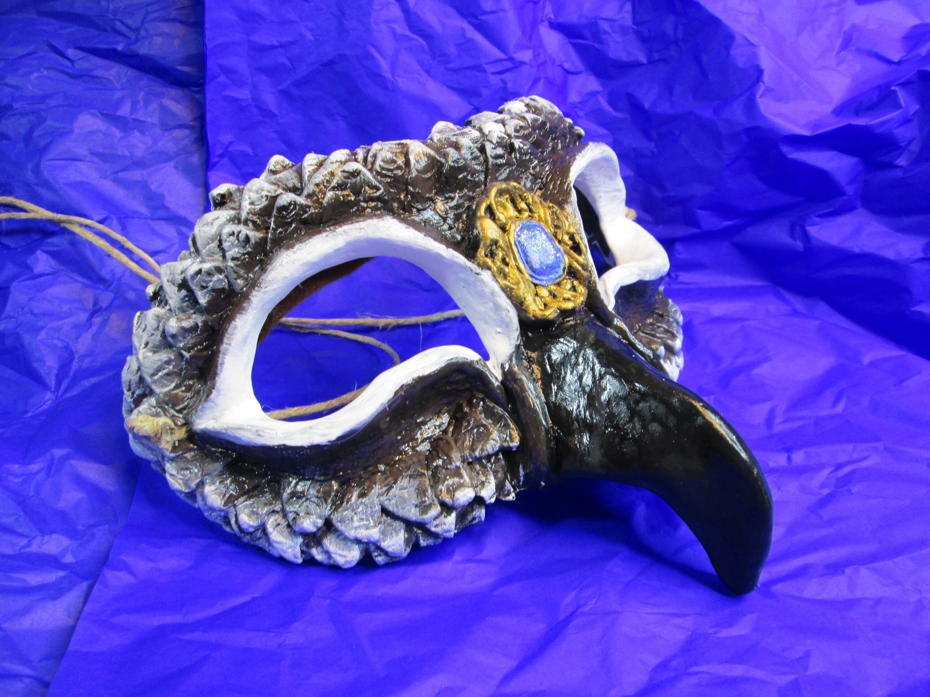 Birdman Mask Masquerade Mask Costume Mask Fantasy - Etsy Denmark