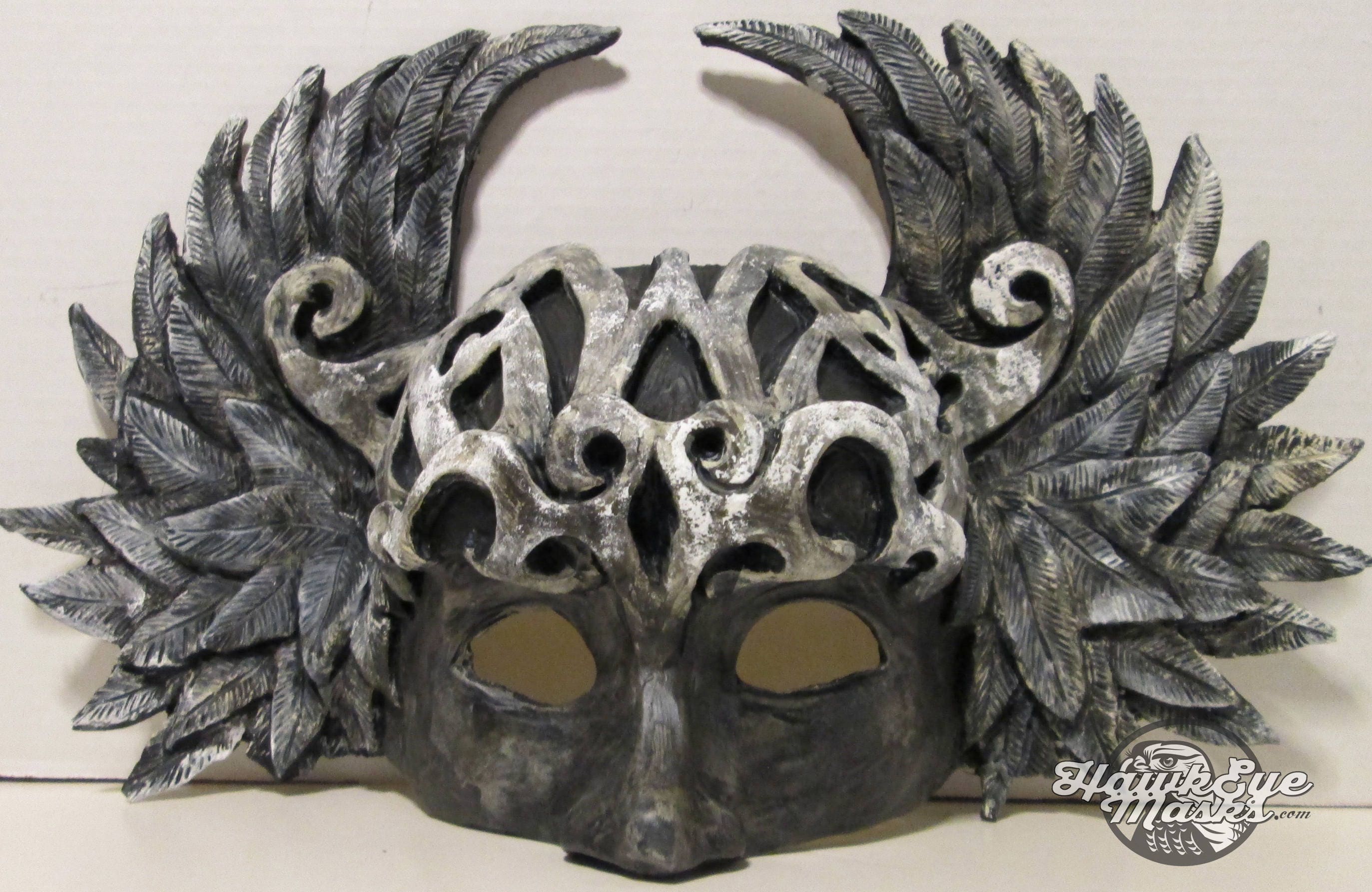 Warrior Mask Masquerade Costume Mask Winged Mask | Etsy