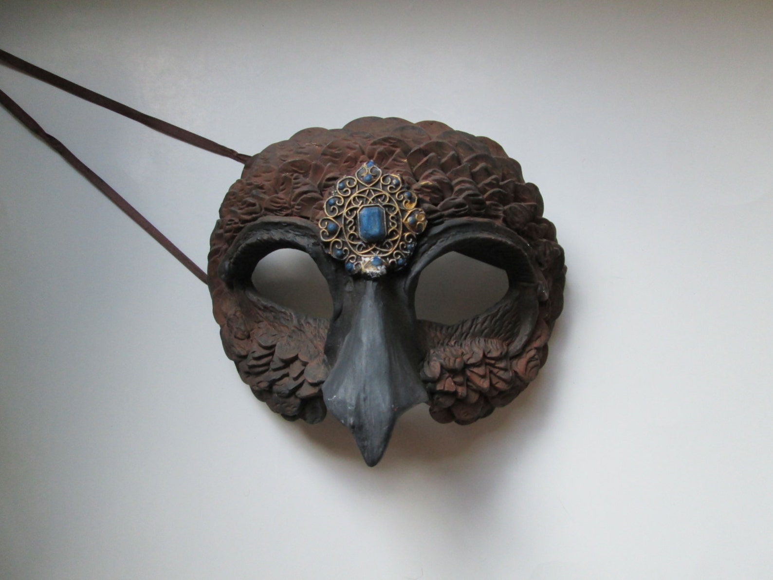 Masquerade Mask Costume Mask Falcon Fantasy Guardian Hawk | Etsy