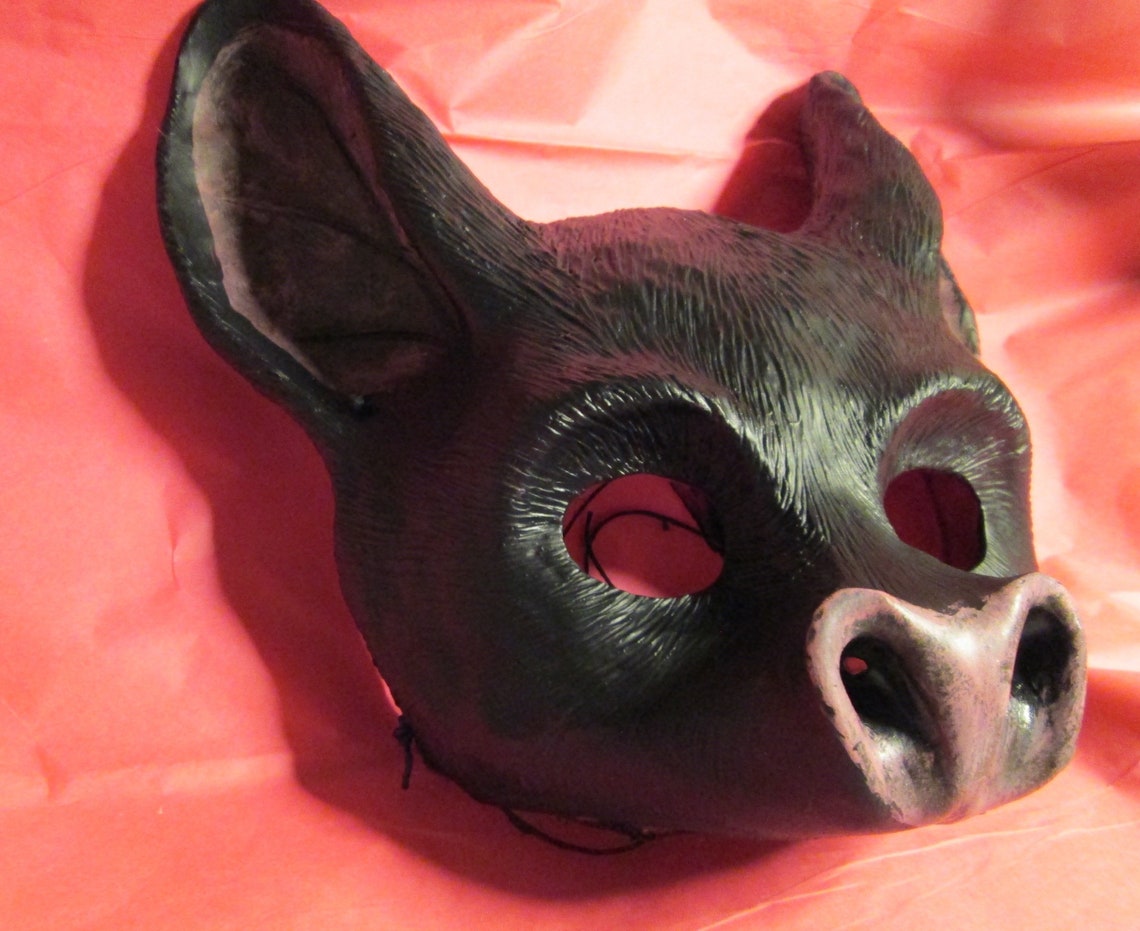 Bat Cute Bat Costume Mask Masquerade Mask Realistic Bat | Etsy