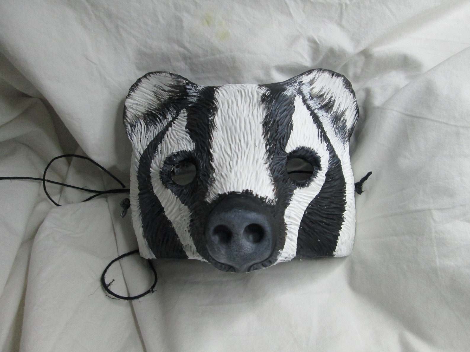 Badger Costume Mask Badger Mask Wild Animal Costume Mask - Etsy