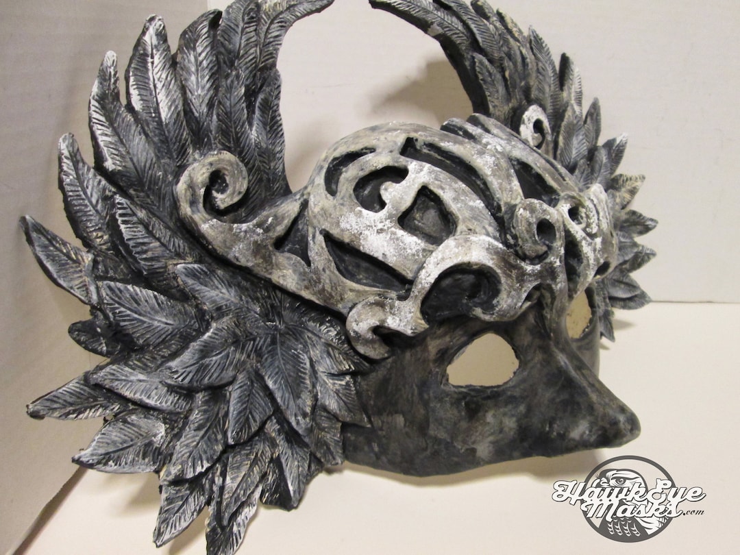 Warrior Mask, Masquerade, Costume Mask, Winged Mask, Mythological ...