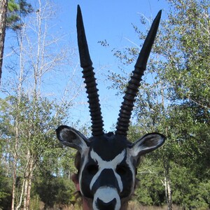 Wildlife Costume Mask, Gazelle Mask, Zootopia, Oryx Costume Mask ...