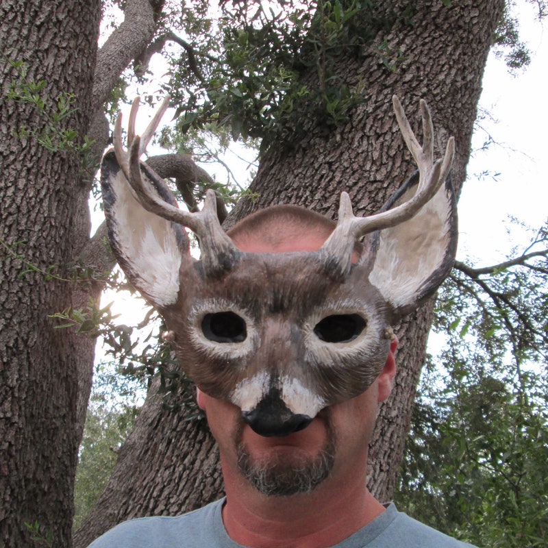 Deer Mask - Etsy