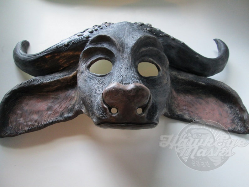 Water Buffalo Mask Wild Animal Costume Mask Ox Masquerade - Etsy