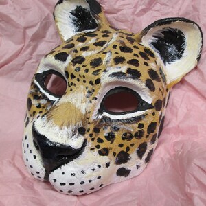 Jaguar, Cat Costume Mask, Masquerade Mask, Neko, Jungle Cat, Wildlife ...