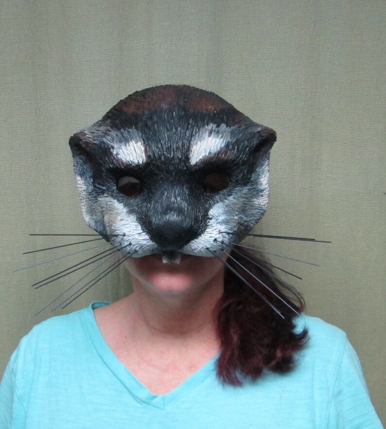 Marmot Lemming marmot mask woodland creature Lemming mask | Etsy