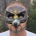 Hawk Mask, Red Tailed Hawk Mask, Bird, Masquerade Mask, Costume Mask ...
