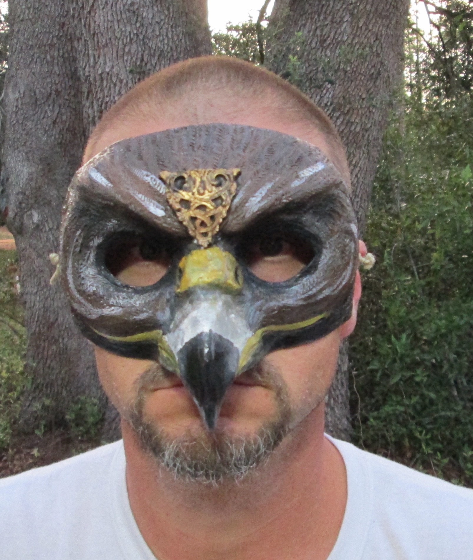 Hawk Mask Red Tailed Hawk Mask Bird Masquerade Mask | Etsy