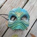 Merman Mermaid Green Lagoon Creature Mask Masquerade Mask - Etsy
