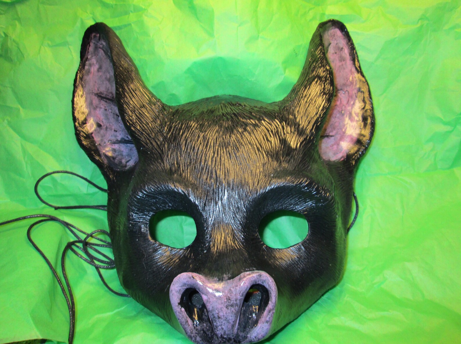 Bat Cute Bat Costume Mask Masquerade Mask Realistic Bat - Etsy