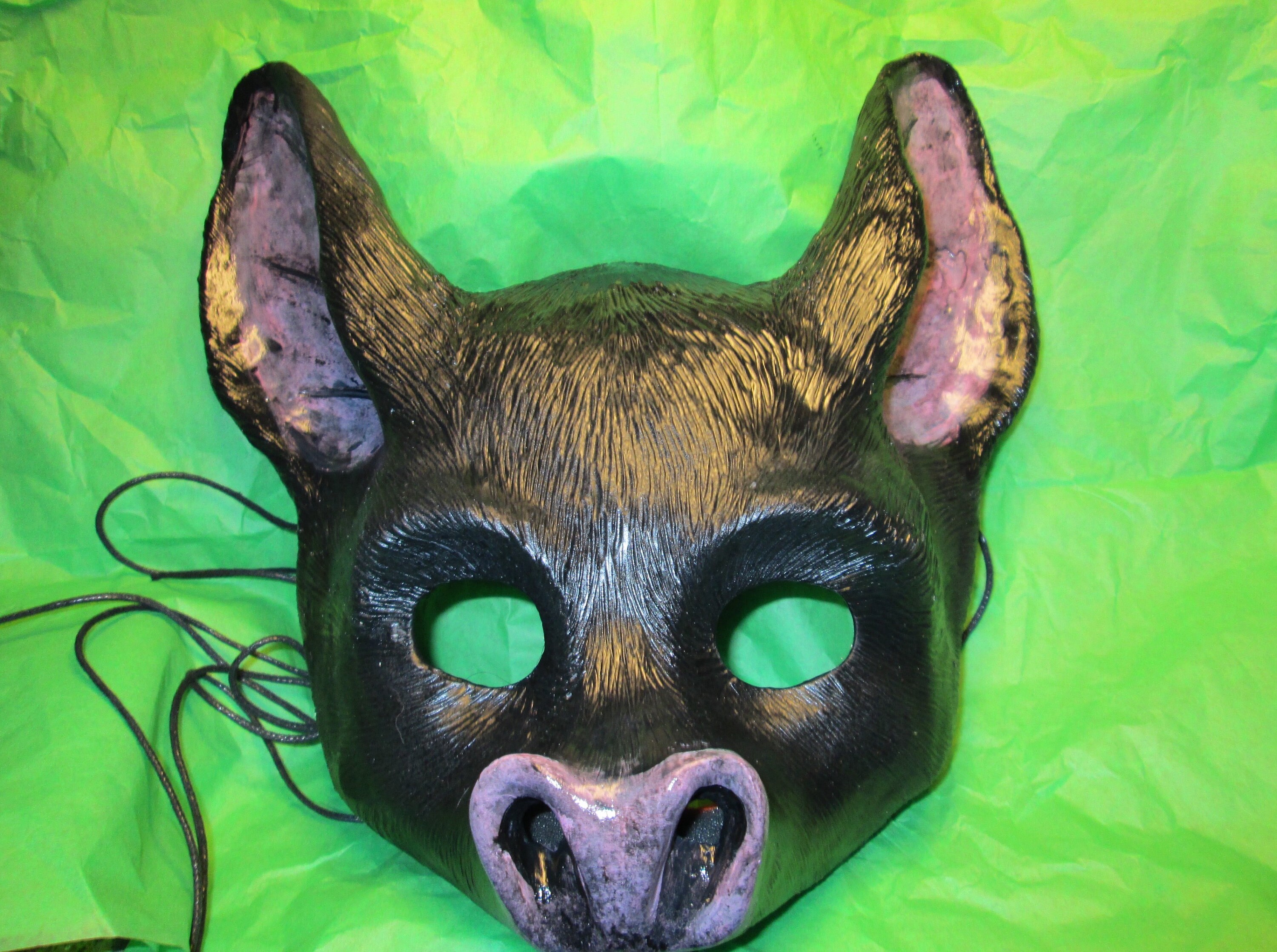 Bat Cute Bat Costume Mask Masquerade Mask Realistic Bat - Etsy