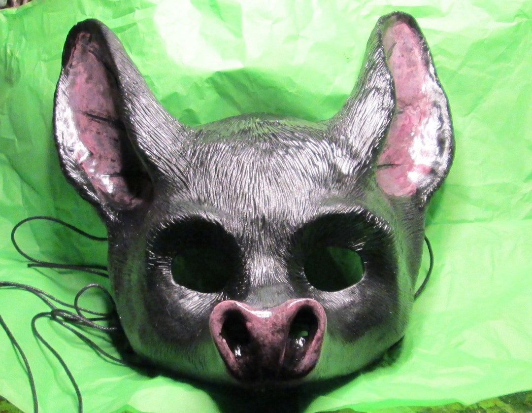 Bat, Cute Bat Costume Mask, Masquerade Mask, Realistic Bat Mask, Spirit ...