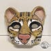 Ocelot Wildcat Mask Neko Cosplay Jungle Cat Animal Costume - Etsy