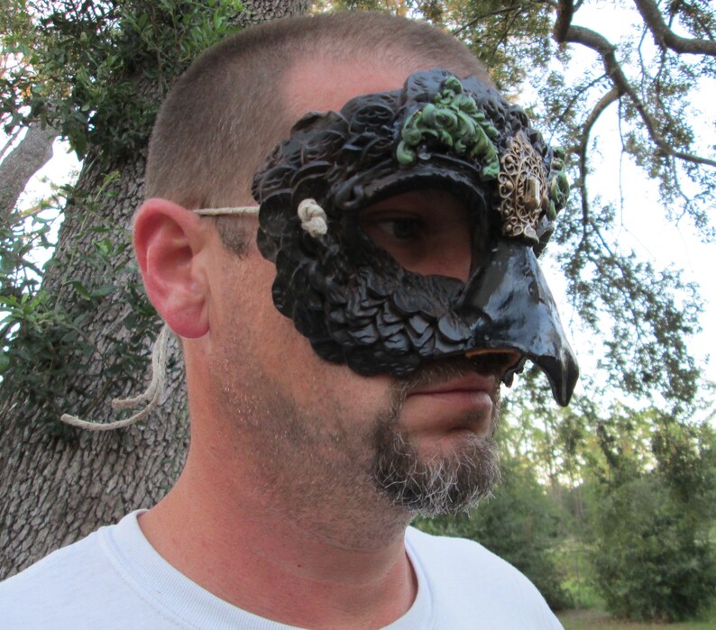 Masquerade Mask Costume Mask Falcon Fantasy Guardian Hawk - Etsy
