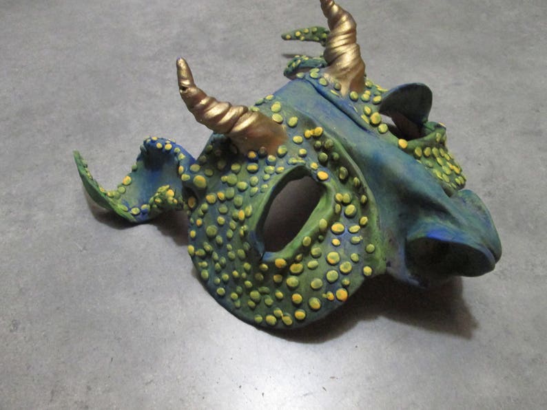 Dragon Mask Masquerade Mask Fantasy Art Cosplay Costume - Etsy