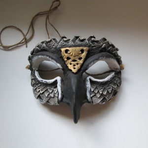 Birdman Mask, Celtic, Masquerade Mask, Finch, Small Bird, Costume Mask ...