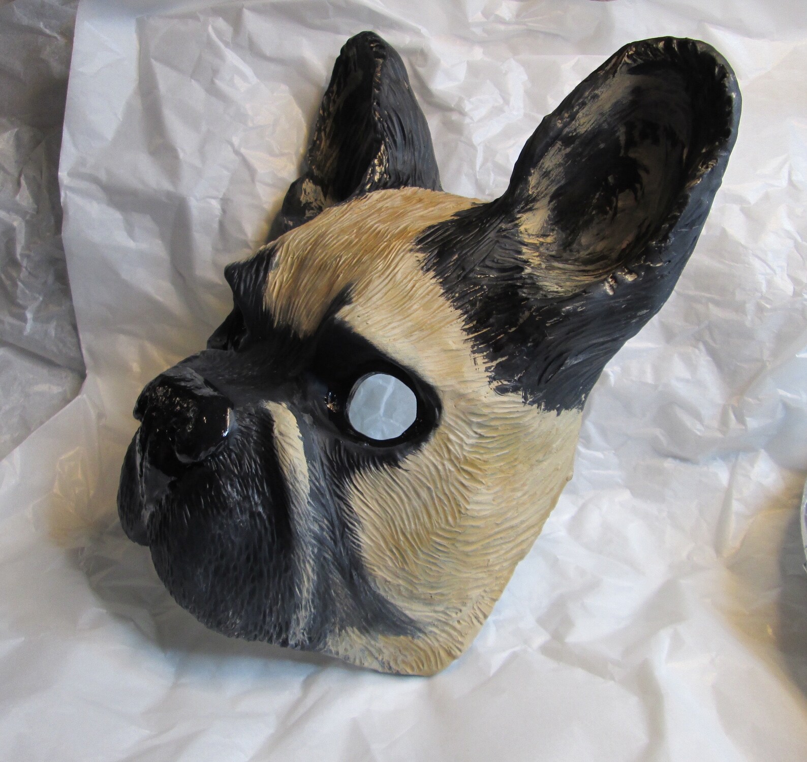 French Bulldog Frenchie Show Dog Costume Mask American | Etsy