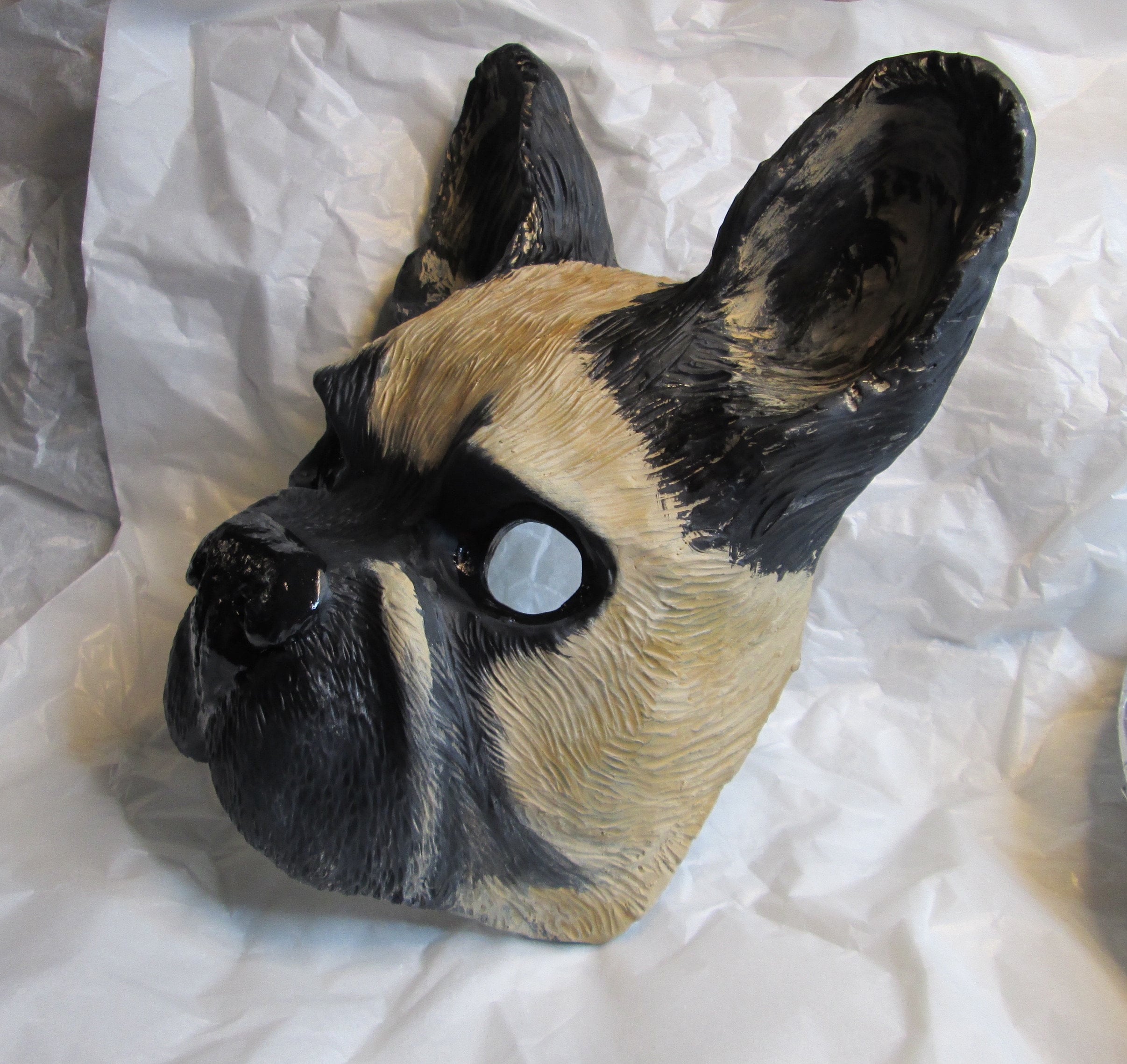 French Bulldog Frenchie Show Dog Costume Mask American | Etsy