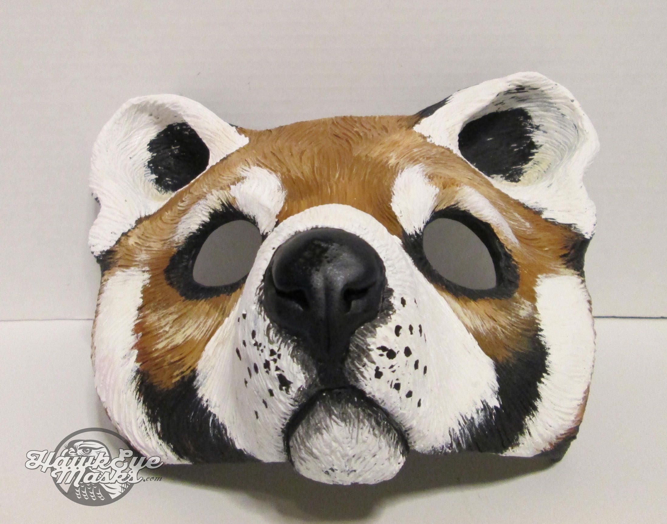 Red Panda Bear Mask Forest Animal Small Bear Mask Cute - Etsy