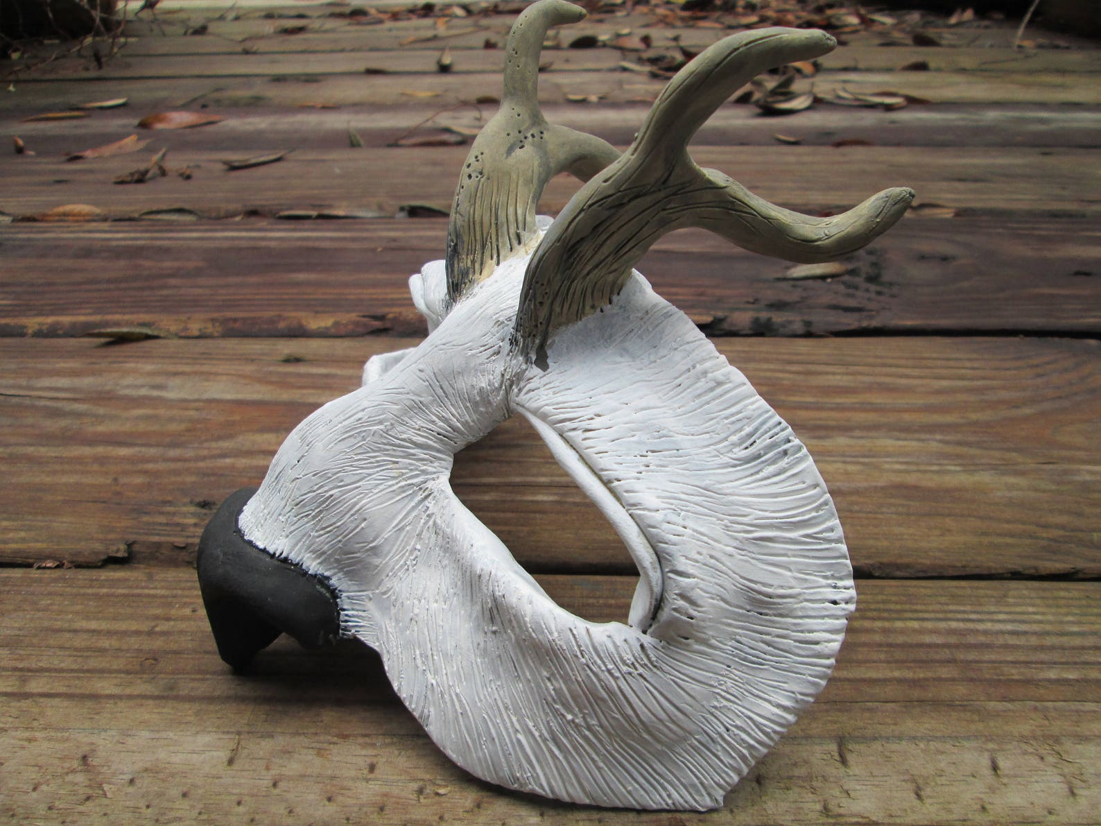 White Stag costume Mask white deer costume masquerade | Etsy