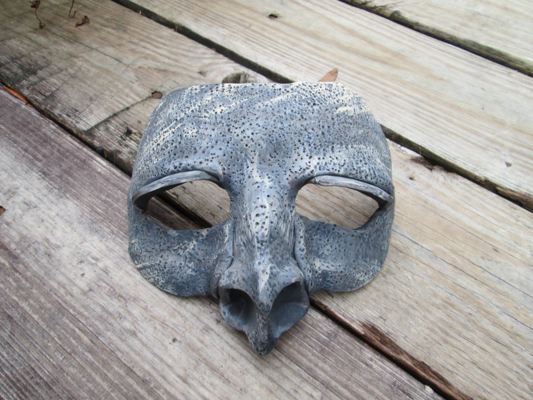 Handmade Resin Gargoyle Mask: Stone Look, Ren Faire Masquerade - Etsy
