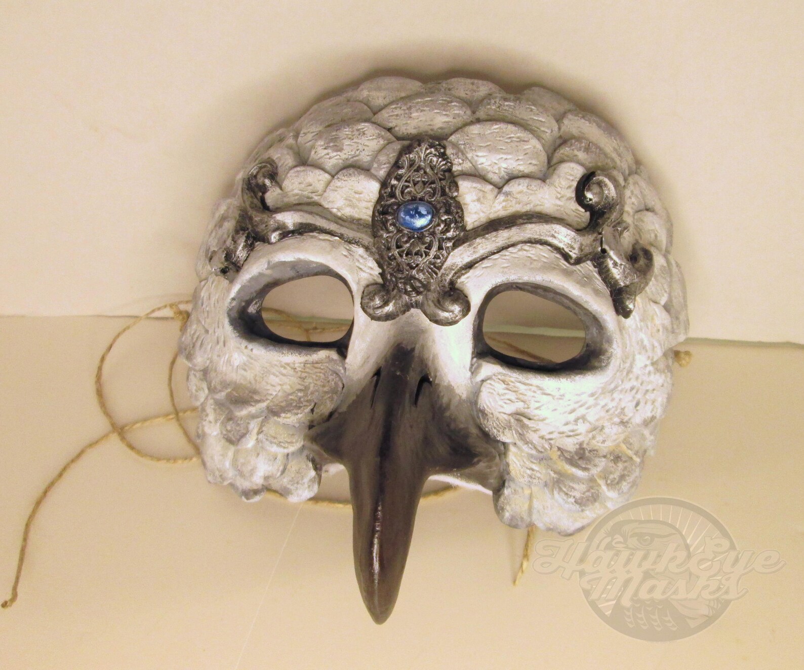 Snow Bird Fantasy Mask Winter Snowbird Custom Made - Etsy