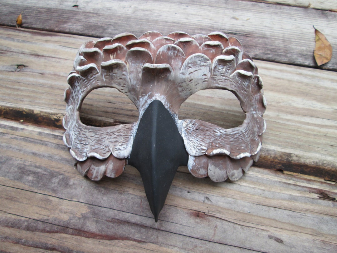 Handmade Fantasy Falcon Masquerade Costume Mask - Etsy