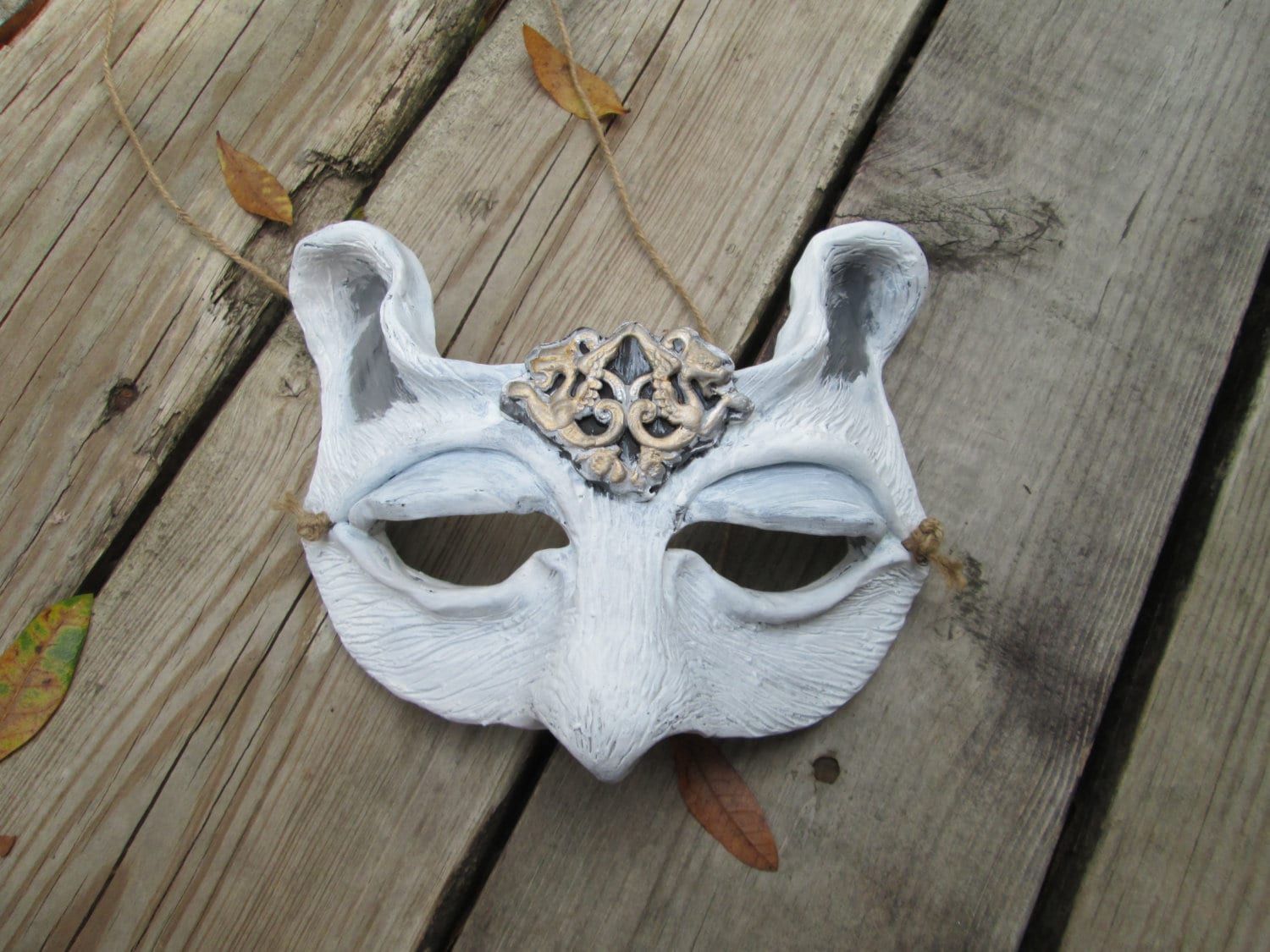 White Rabbit Mask Cute Rabbit Animal Mask Masquerade Mask - Etsy
