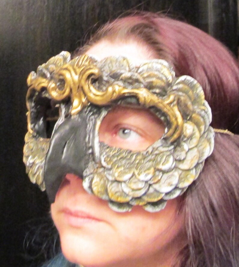Fancy Bird Mask Handmade Small Falcon Masquerade Mask - Etsy Australia