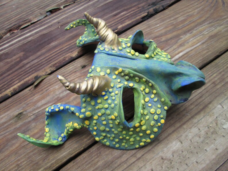 Dragon Mask Masquerade Mask Fantasy Art Cosplay Costume - Etsy