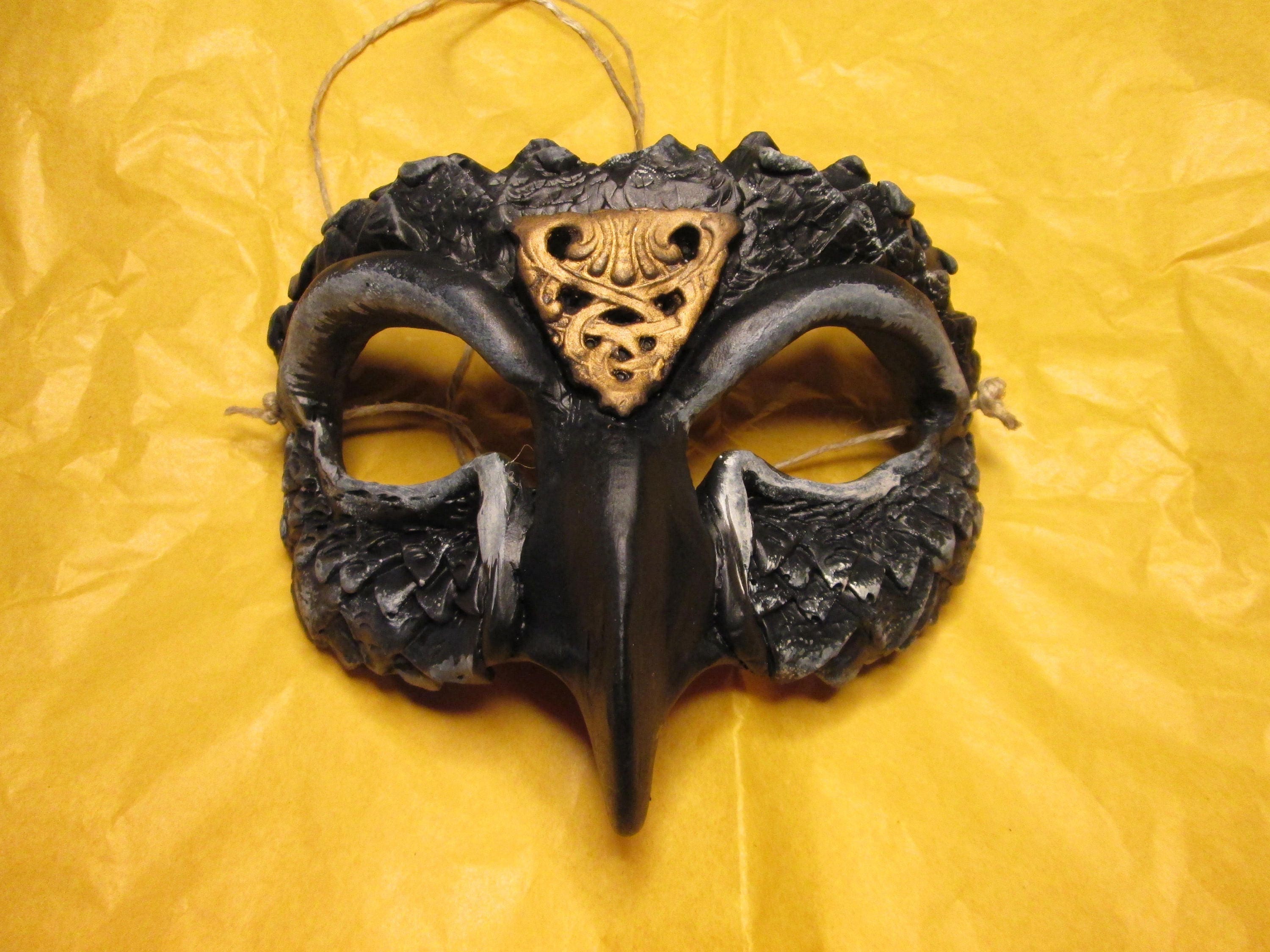 Birdman Mask Celtic Masquerade Mask Finch Small Bird - Etsy
