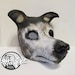 Greyhound, Dog Costume Mask, Sculpture, Animal Art, Cute Dog Mask ...