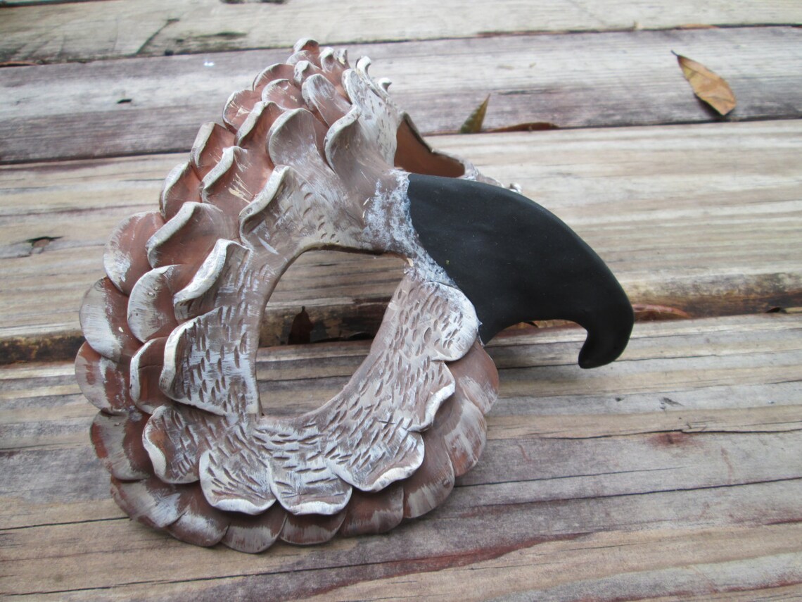 Handmade Fantasy Falcon Masquerade Costume Mask - Etsy