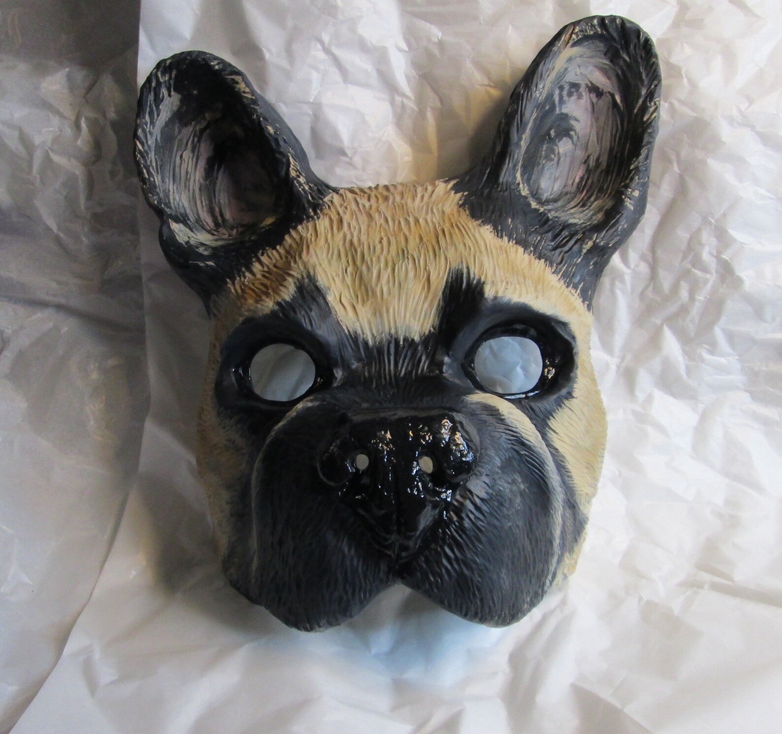 French Bulldog Frenchie Show Dog Costume Mask American - Etsy
