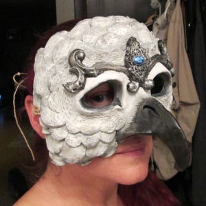 Snow Bird, Fantasy Mask, Winter, Snowbird, Custom Made, Masquerade ...