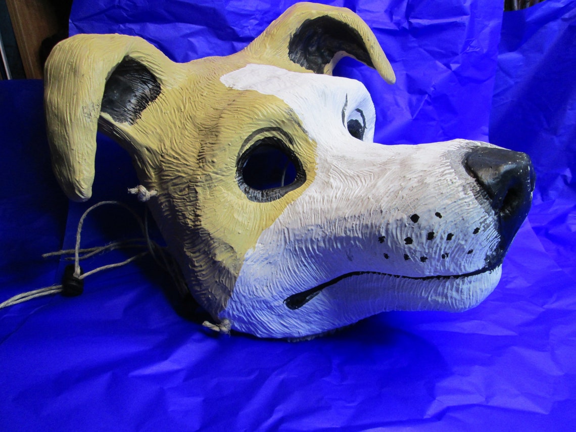 Whippet Dog Costume Mask, Animal Art, Custom Painted Pet Mask - Etsy