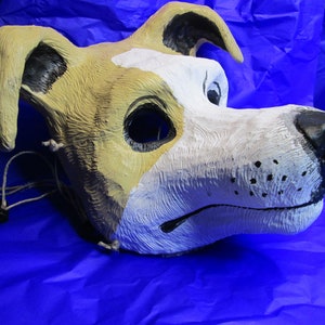 Whippet, Dog Costume Mask, Sculpture, Animal Art, Cute Dog Mask ...