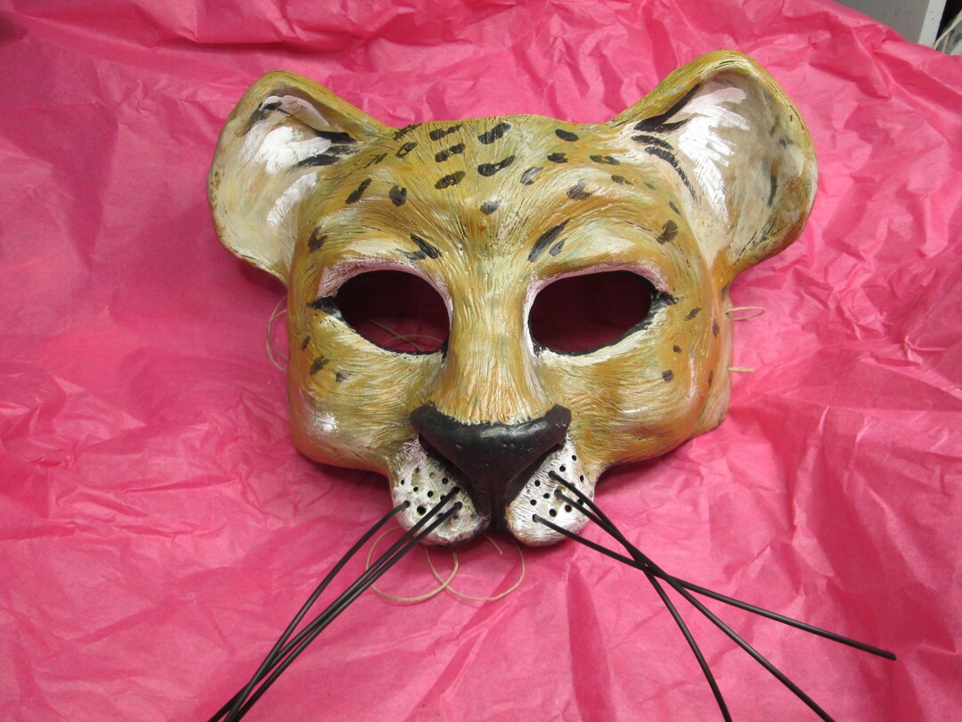 Adorable Cat Mask, Lion Cub, Ready to Ship, Masquerade Cat Mask, - Etsy