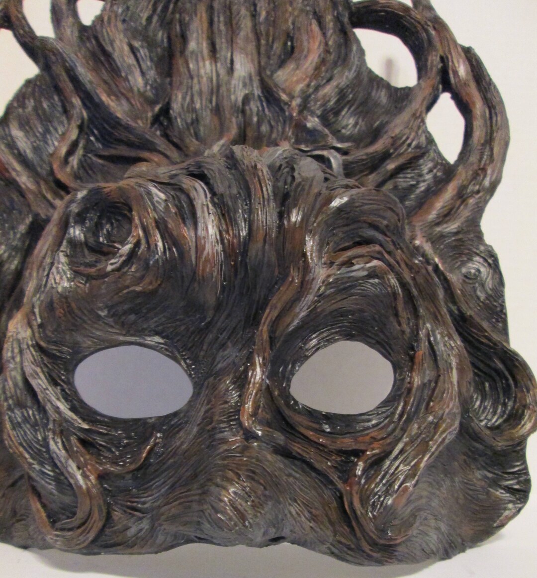 Handmade Resin Druid Mask: Mother Nature Costume, Woodland Guardian - Etsy