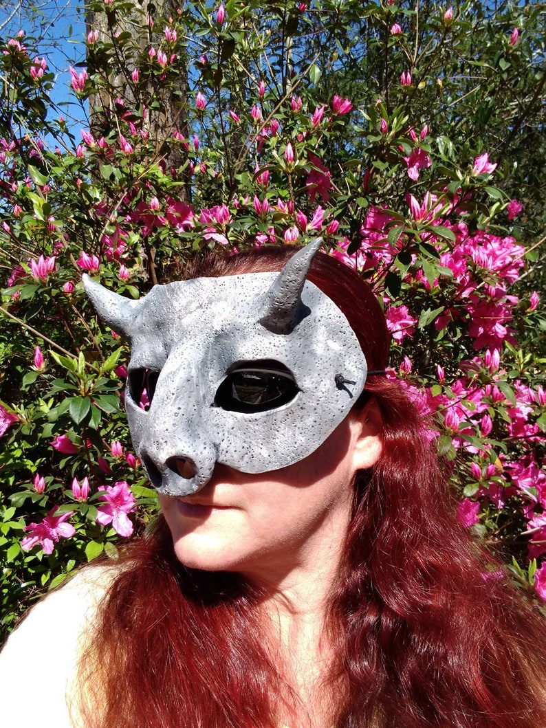 Gargoyle mask masquerade mask LARP made to order custom | Etsy